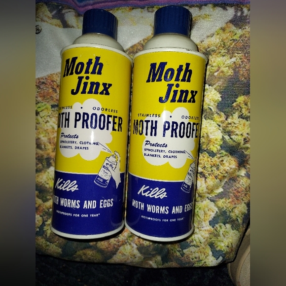 Moth Jinx | Other | 2 Vintage Moth Jinx Moth Proofer Spray Cans | Poshmark